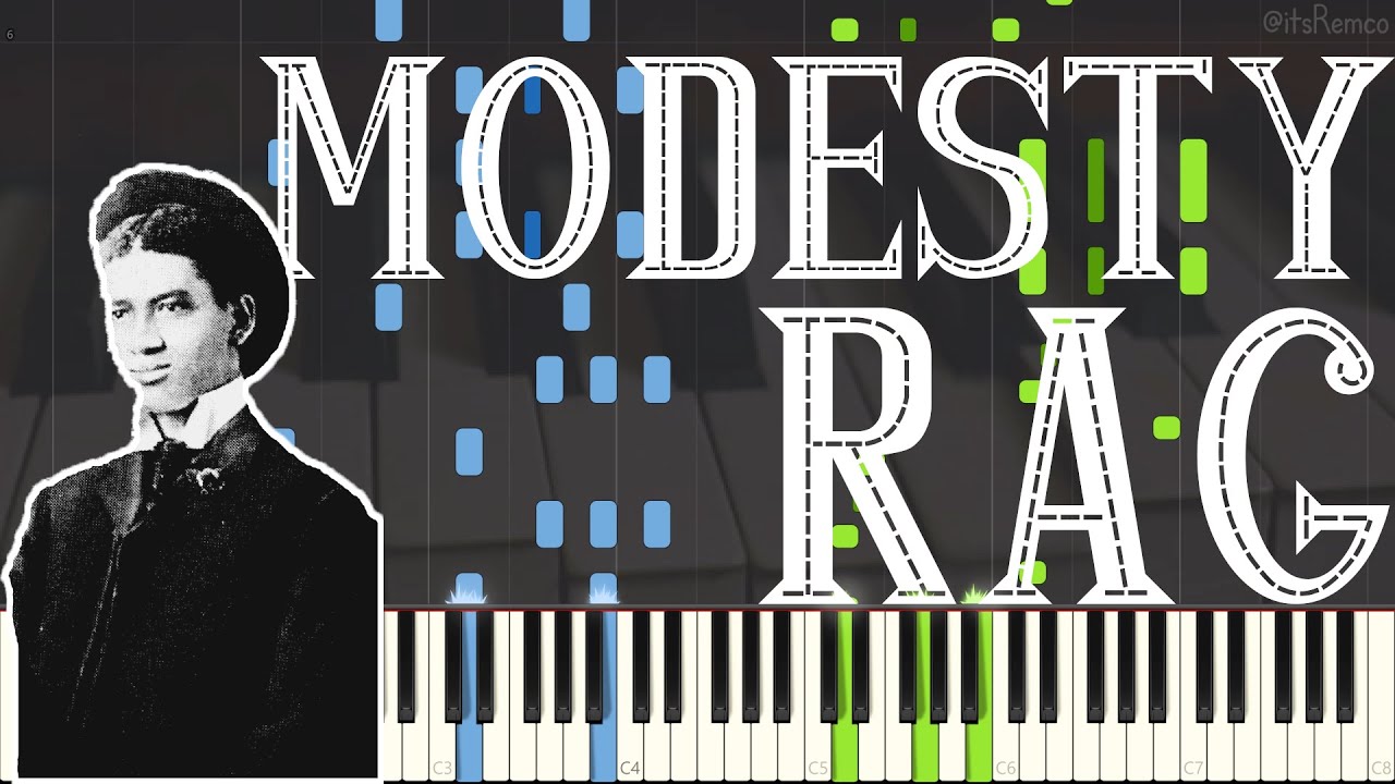 James Scott - Modesty Rag 1920 (Ragtime Piano Synthesia) - YouTube