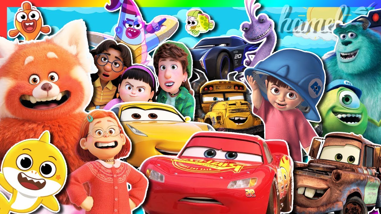 Coffin Dance MEGAMIX 173 - Turning Red & Cars 3 & Baby Sharks Big Movie ...