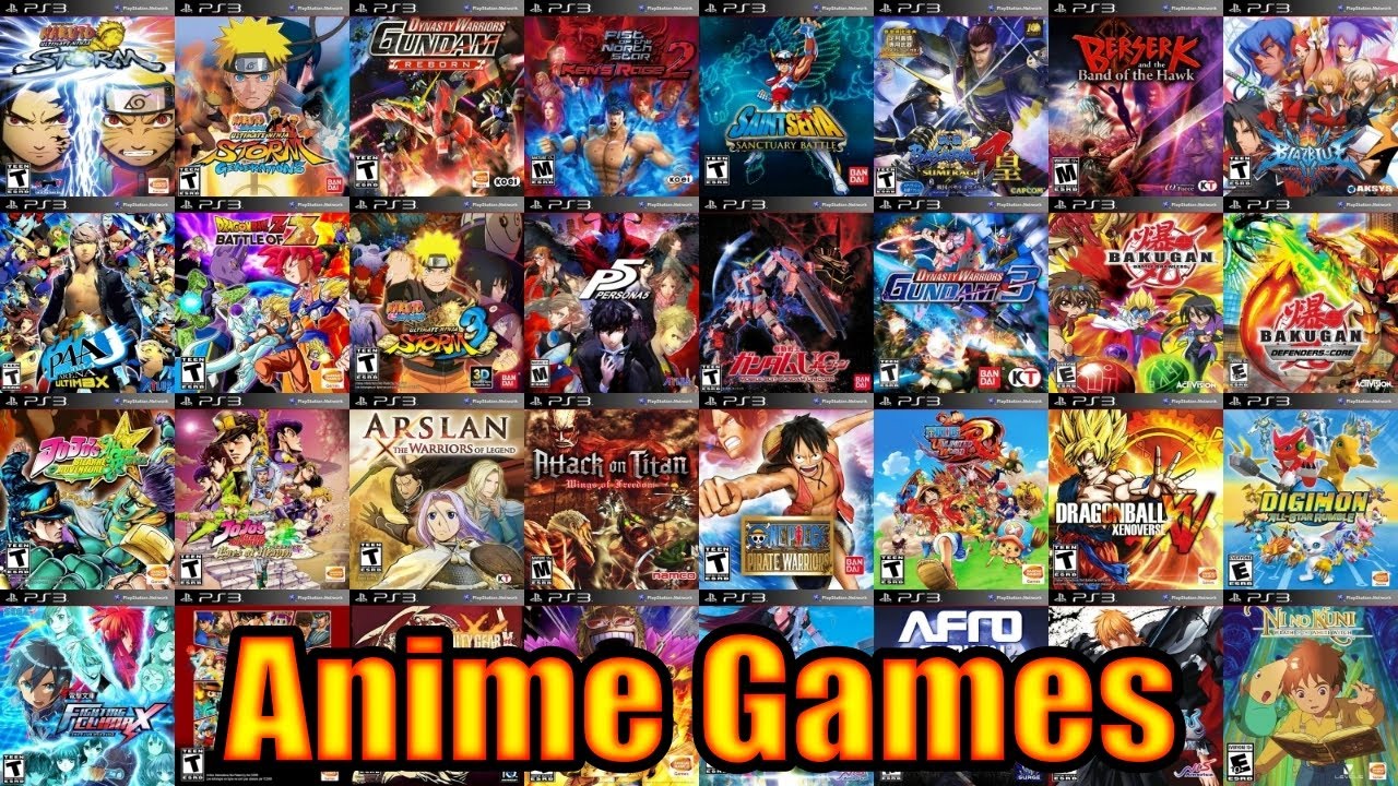 My Top 38 Best PS3 Anime Games All of Time! - YouTube