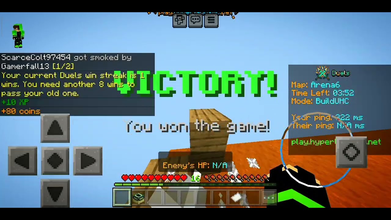 MINECRAFT POCKET EDITION PVP #1 - YouTube