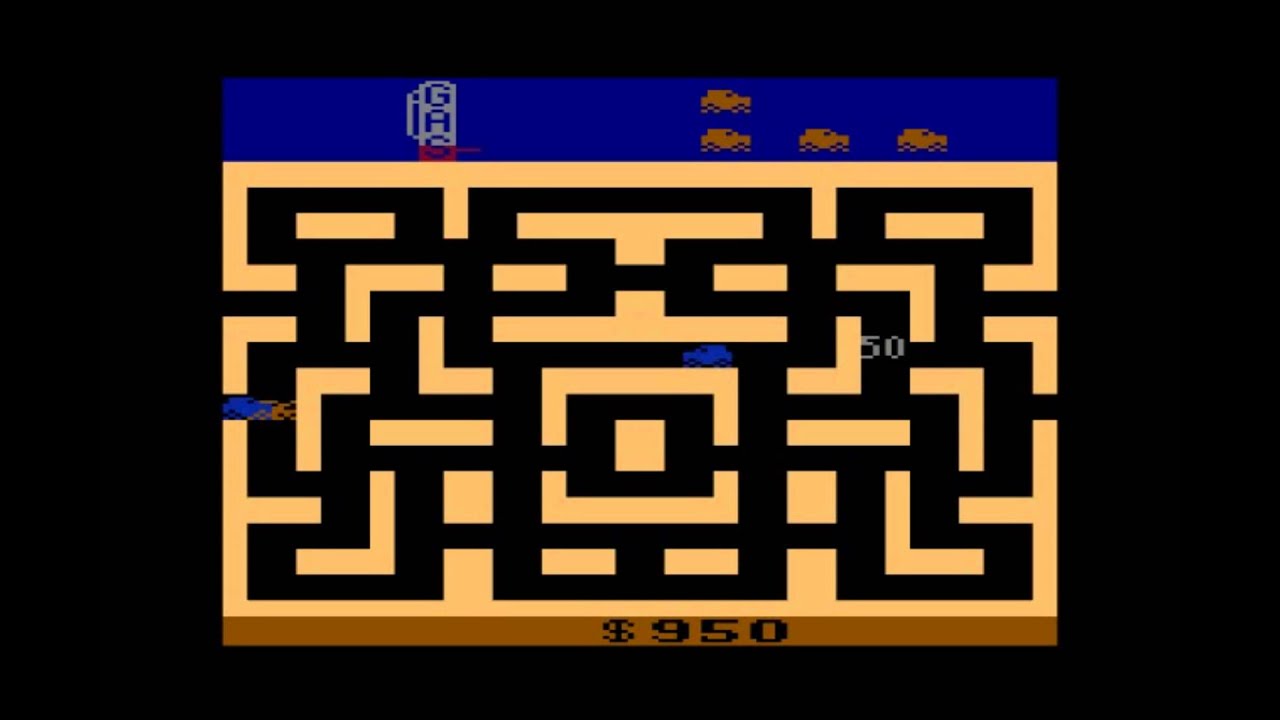 Bank Heist (Atari 2600) - Vizzed.com GamePlay - YouTube