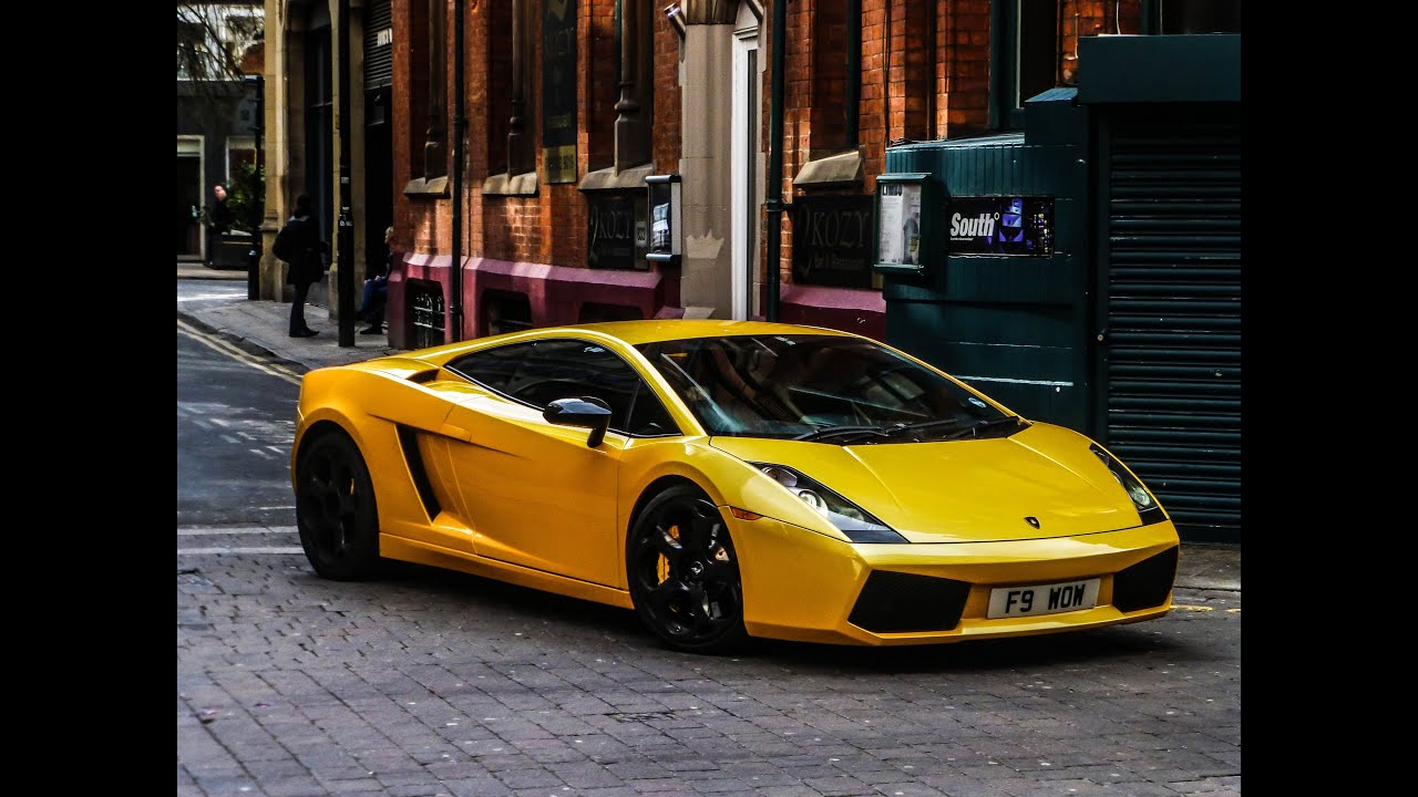 Manchester Lamborghini Gallardo F9WOW - YouTube