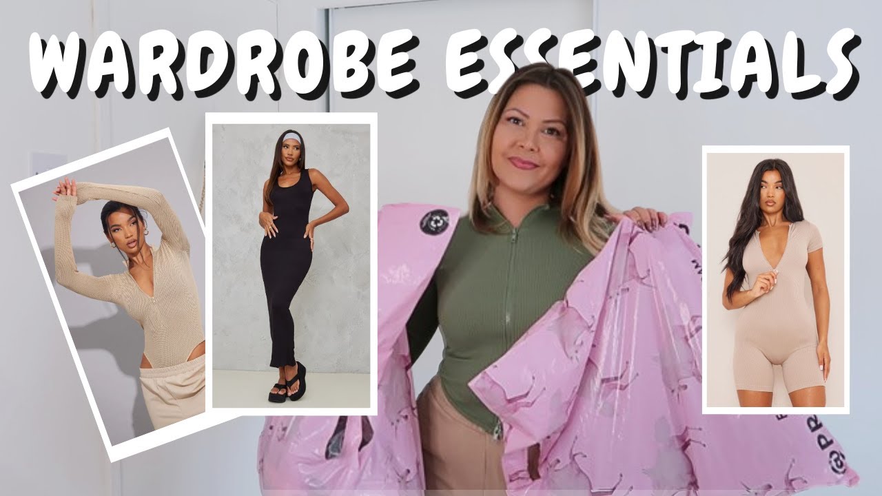 PLT WARDROBE BASICS | TRY-ON HAUL - YouTube
