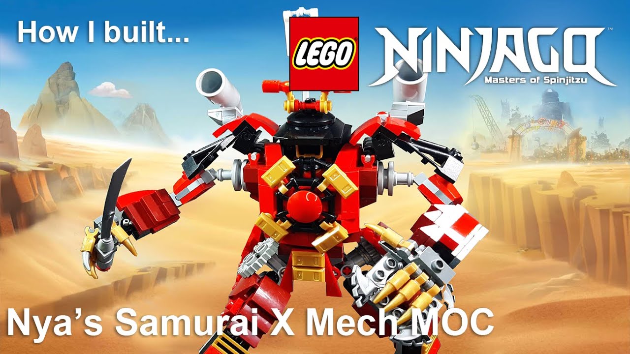 MOC Nya Samurai X Mech | LEGO Ninjago Masters of Spinjitzu - YouTube