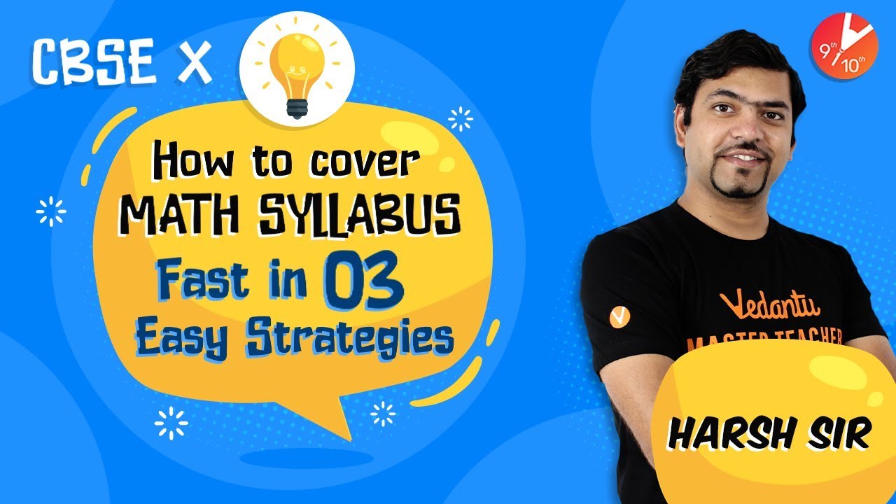 TOP 3 STUDY STRATEGIES Fastest Way To Cover Maths Syllabus CBSE top-3-study-strategies-fastest-way-to-cover-maths-syllabus-cbse