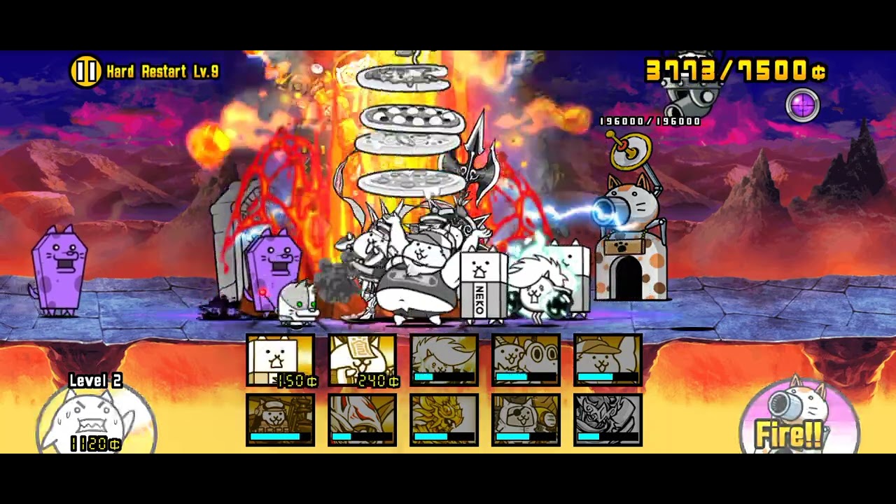 Battle Cats! Machines in Revolt! #Humdinger of a game Level 9 - YouTube