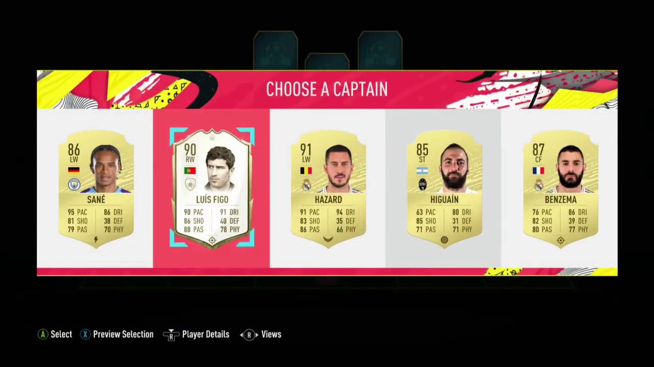 Fifa ultimate team draft squad #1 - YouTube