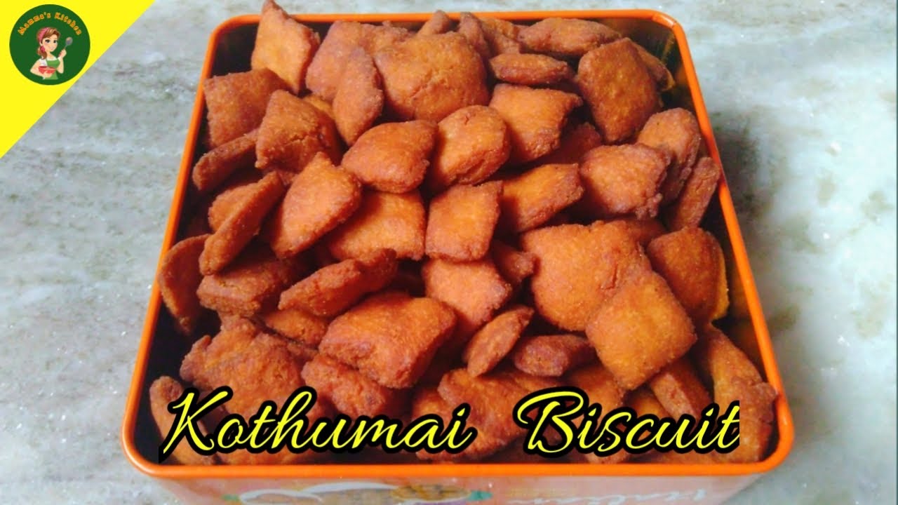 Kothumai Biscuit in Tamil | Wheat Biscuit | Sweet recipes | Mamma's ...