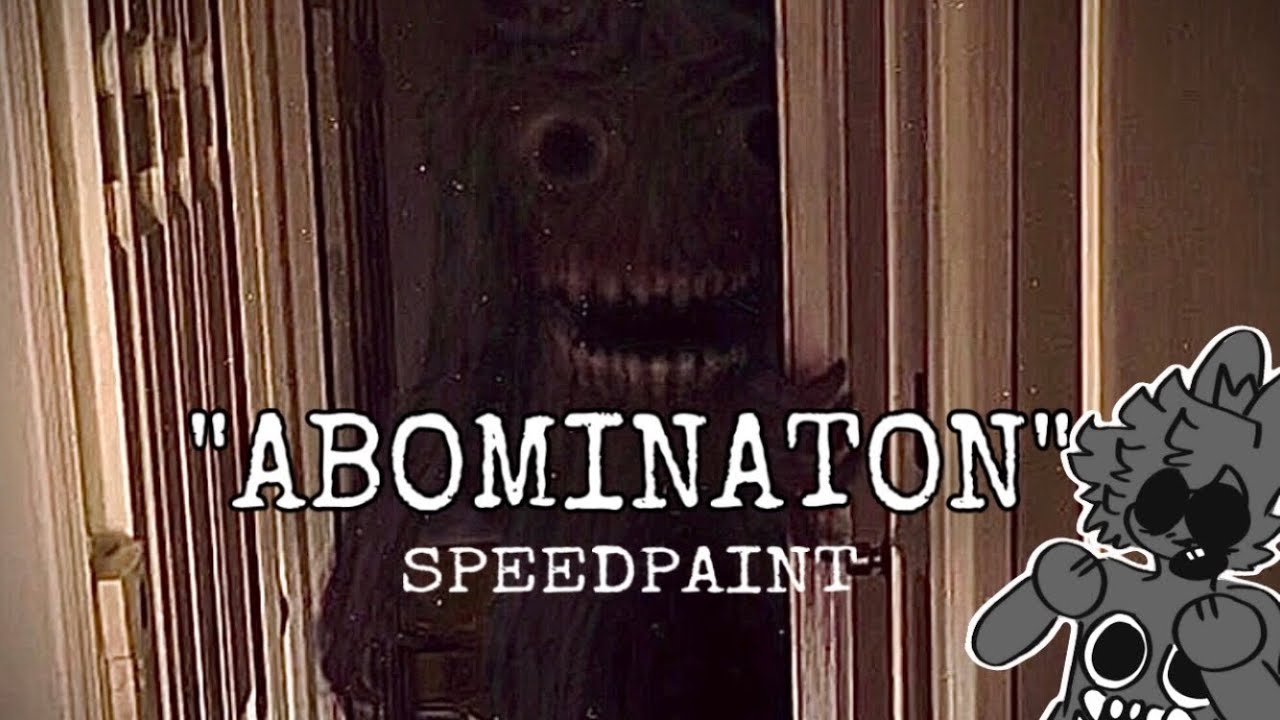 A-01: “Abomination” Speedpaint - [HORROR ART] - YouTube