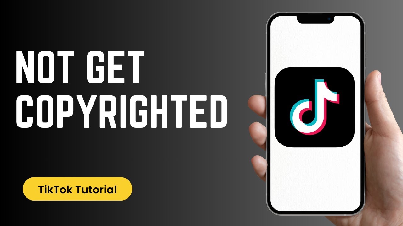 How to Not Get Copyrighted on TikTok - YouTube