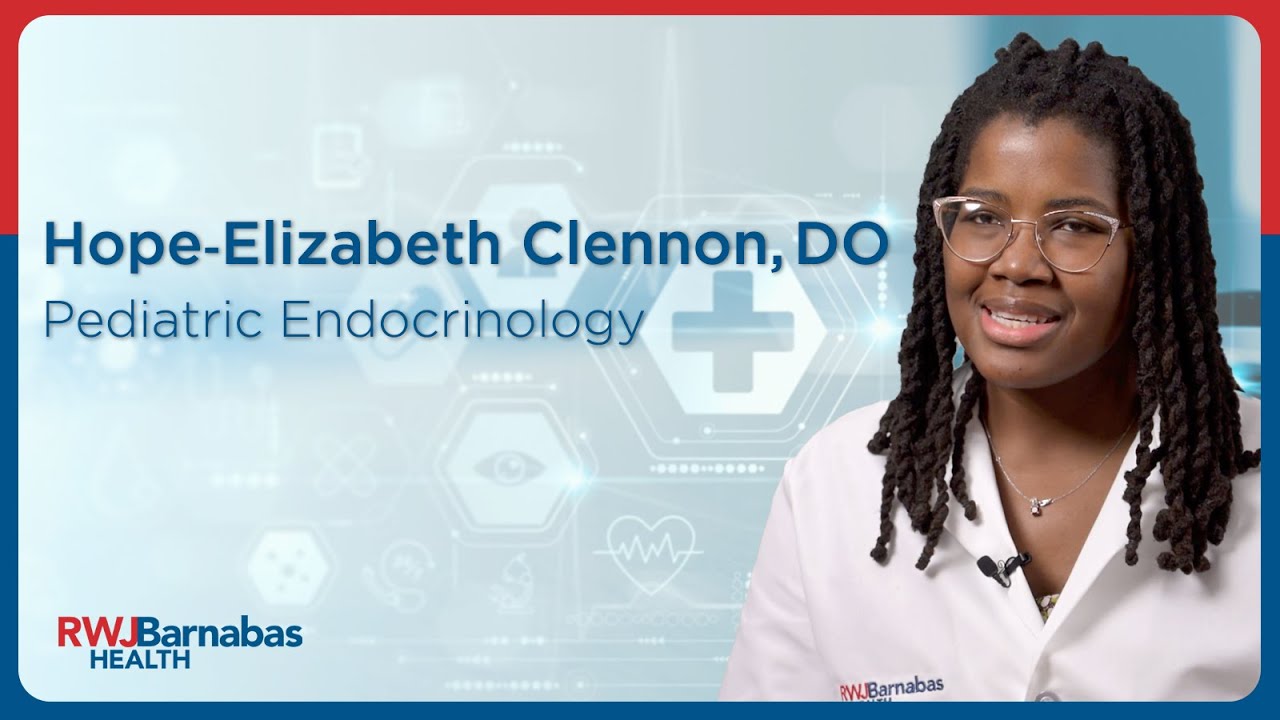 Meet Hope-Elizabeth Clennon, DO, Pediatric Endocrinology - YouTube