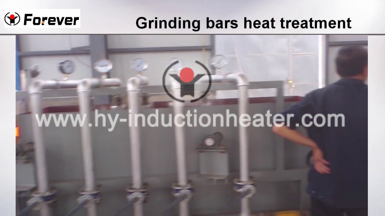 grinding bars heat treatment - YouTube
