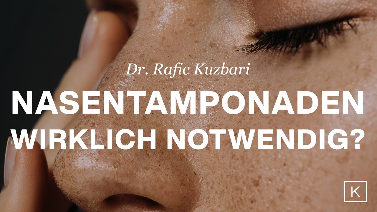 Nasen-OP: Sind Nasentamponaden wirklich notwendig? 😱 - YouTube