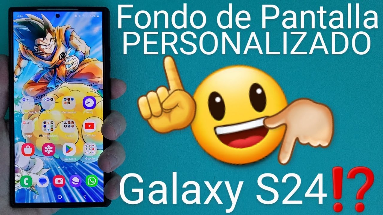 📱🔄 Como CAMBIAR el FONDO de PANTALLA en SAMSUNG GALAXY S24, S24+ S24 ...