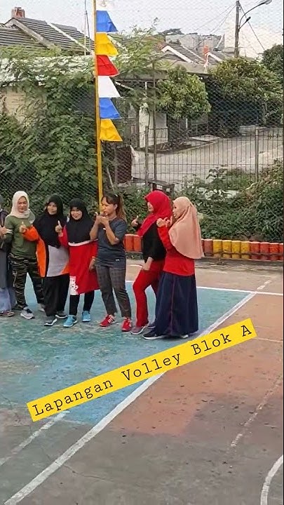 VolleyBall Puteri ||Antar RT|| Semarak Agustusan - YouTube