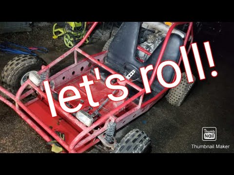 Redneckrickem's old dune buggy Iron maiden voyage - YouTube