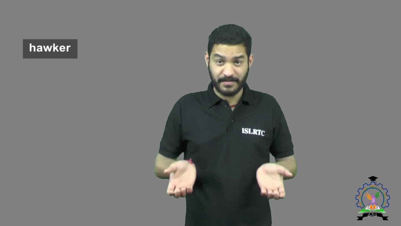 hawker sign - YouTube