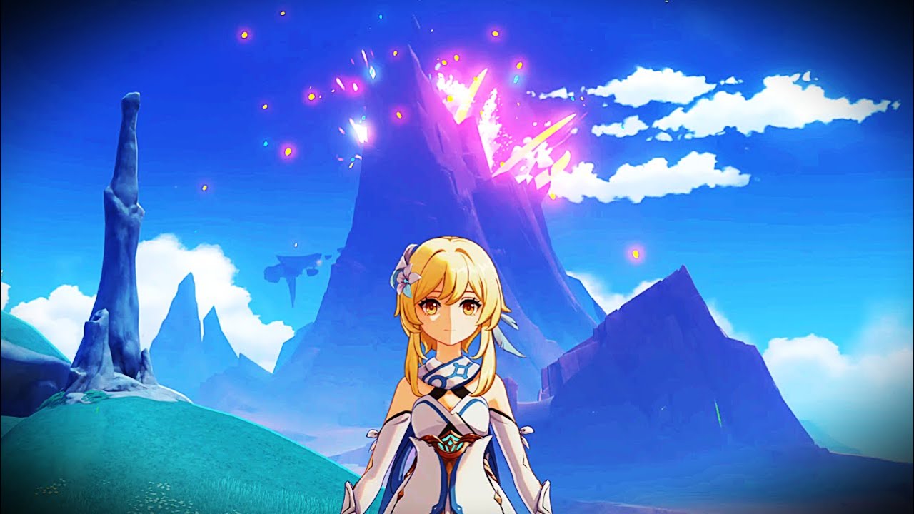 Natlan Volcano Eruption - Genshin Impact - YouTube