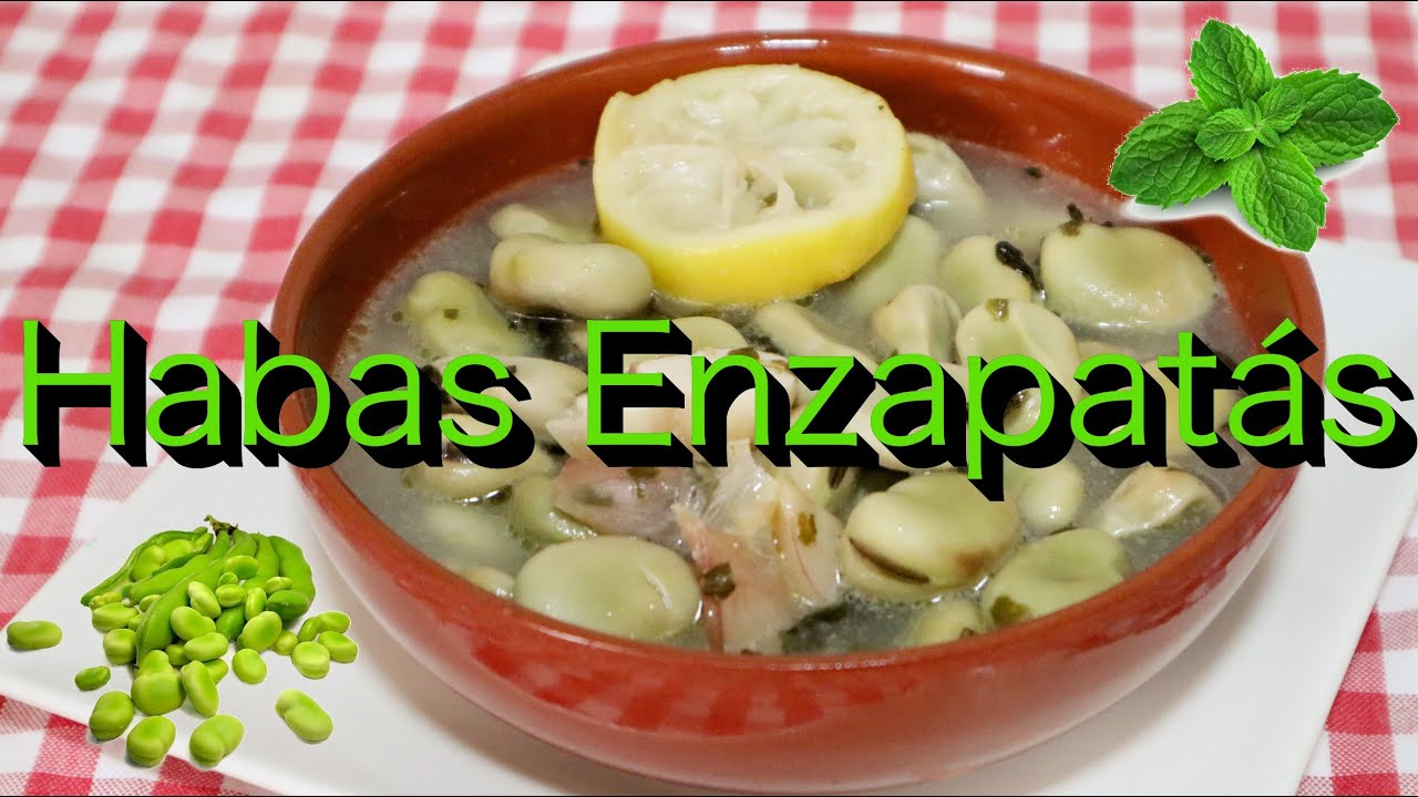 Habas enzapatadas de Huelva, una de las mejores formas de comer habas ...