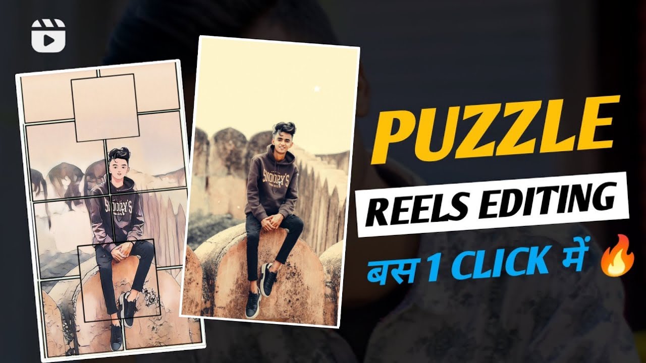 New Puzzle Reels Video Editing | Instagram Trending Reels Video Editing ...