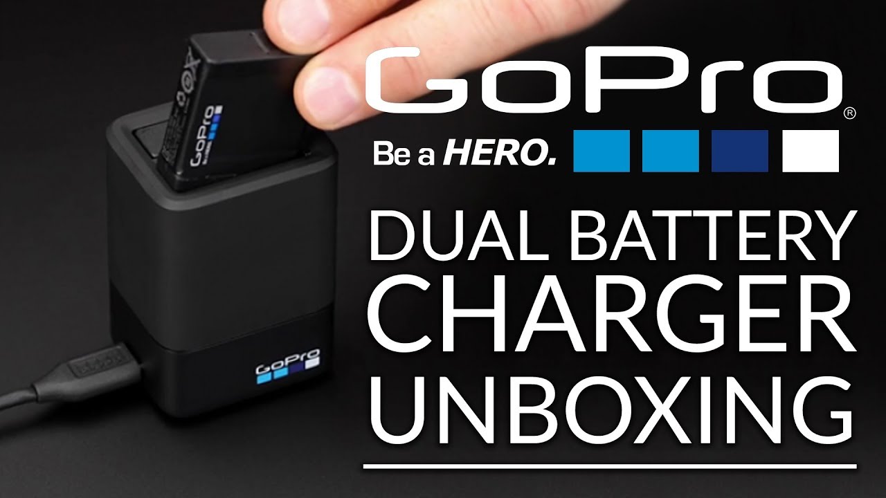 #GoPro #Hero 8 Dual Battery Charger #Unboxing - YouTube
