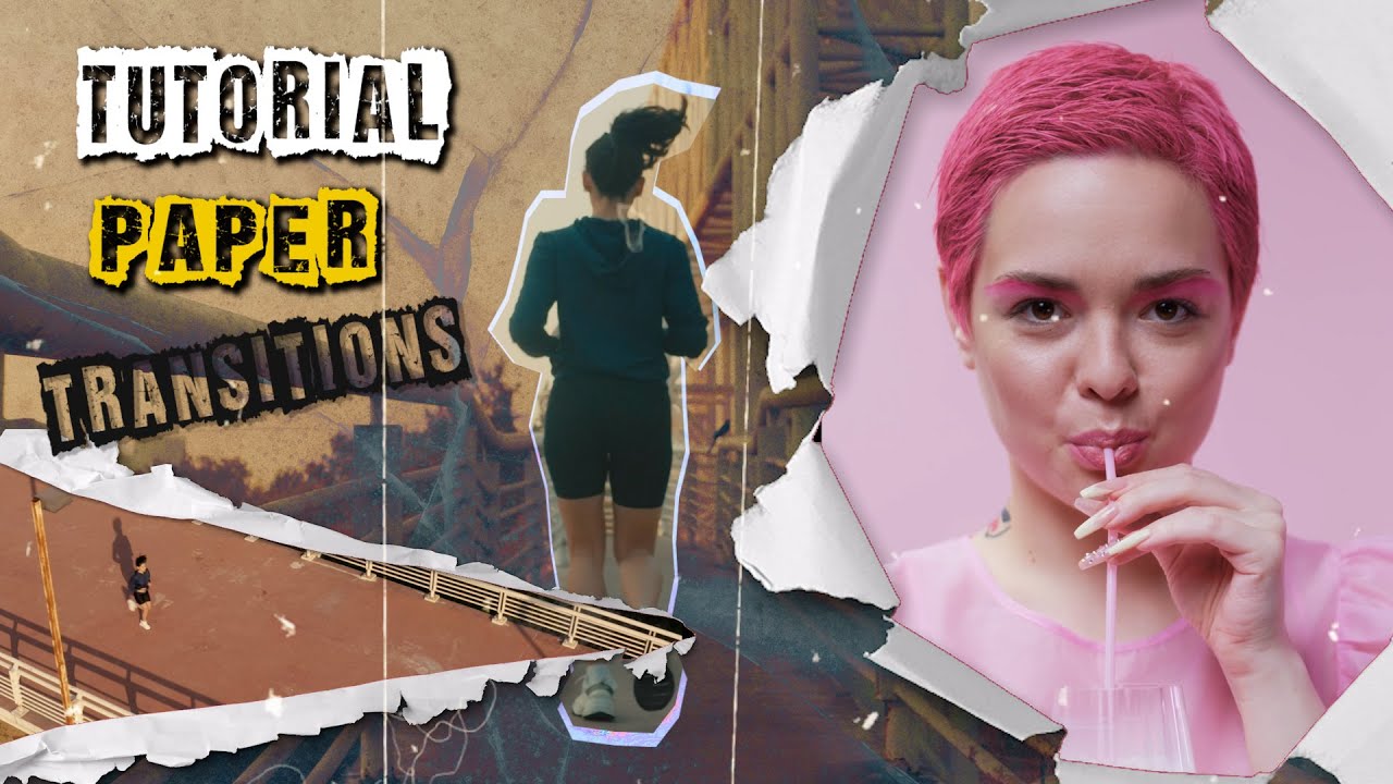 (TUTORIAL ) PAPER TORN TRANSITION | Adobe Premiere Pro (FREE) - YouTube