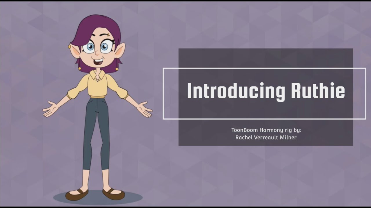 ToonBoom Harmony Rig: Introducing Ruthie - YouTube