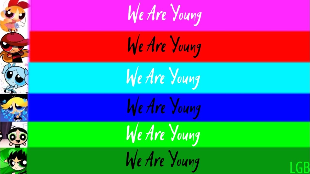PPG & RRB - We Are Young (With Lyrics) - YouTube