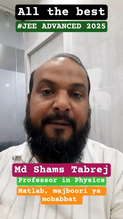 JEE ADVANCED PHYSICS: Demystifying Physics Concepts. #motivation #iitjee #jeeadvanced - YouTube