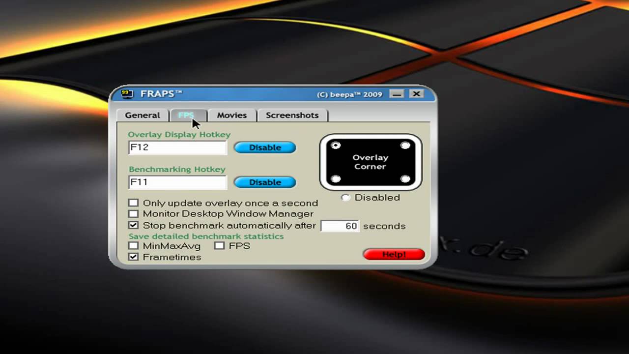 How To Download And Use Fraps - YouTube