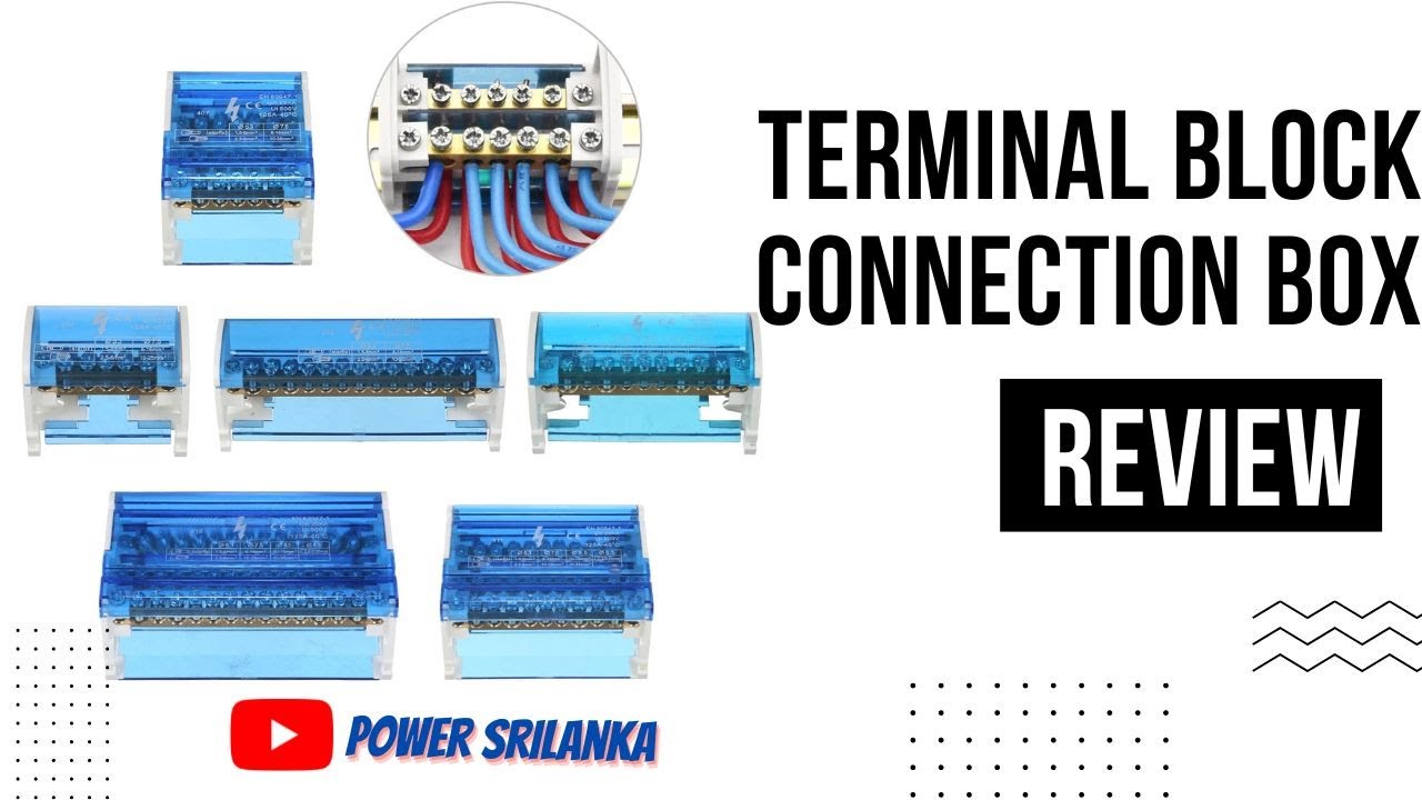 Terminal Block Connection Box (65A) REVIEW - YouTube