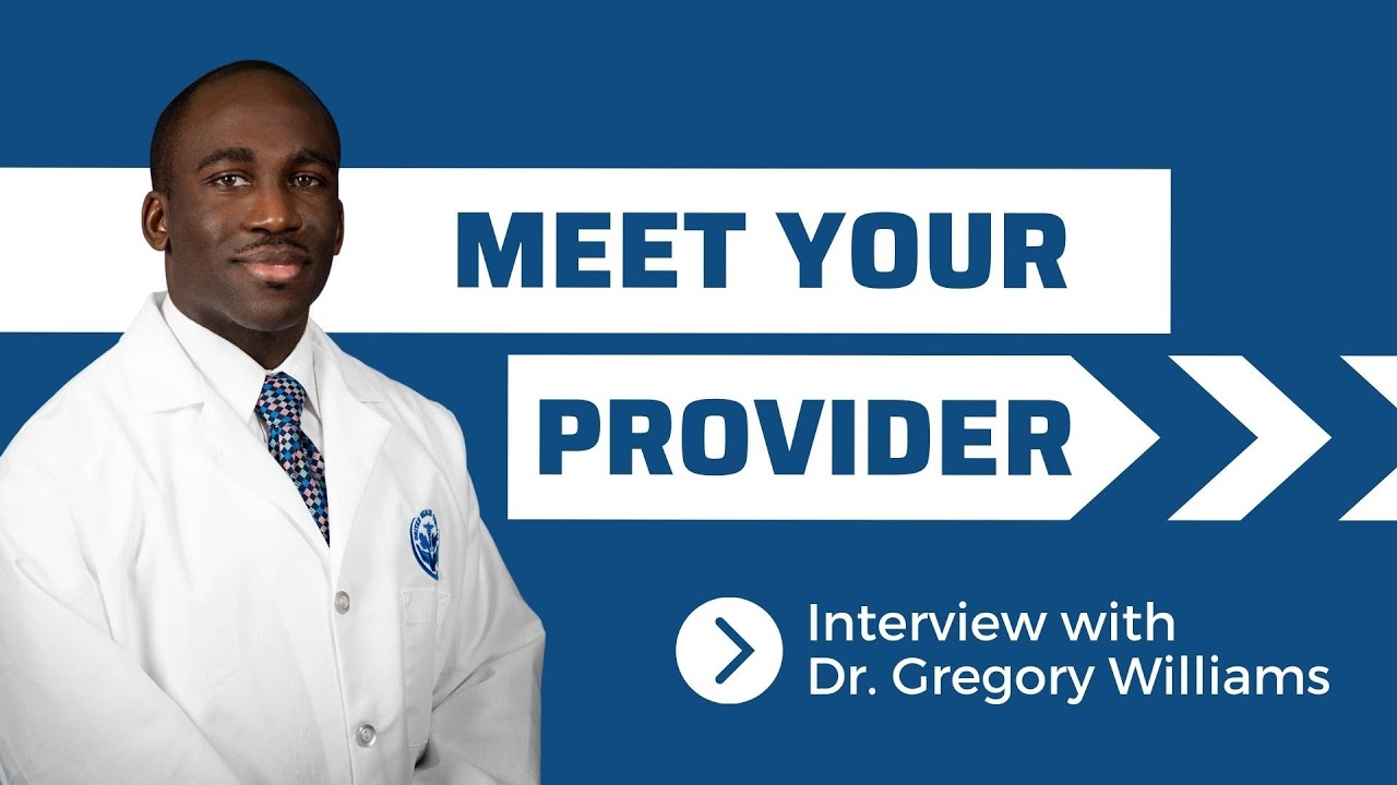 Gregory Williams, M.D. at United Health Centers - YouTube