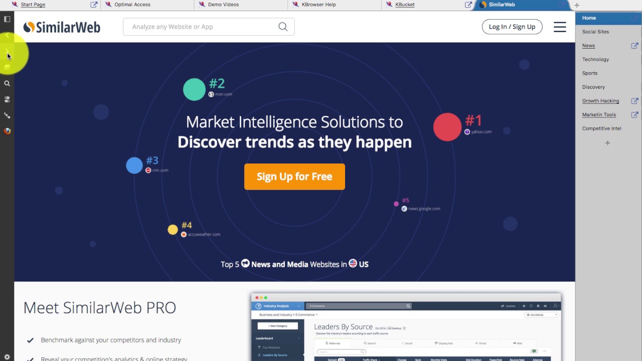 SideBar Intro in Kbrowser - YouTube