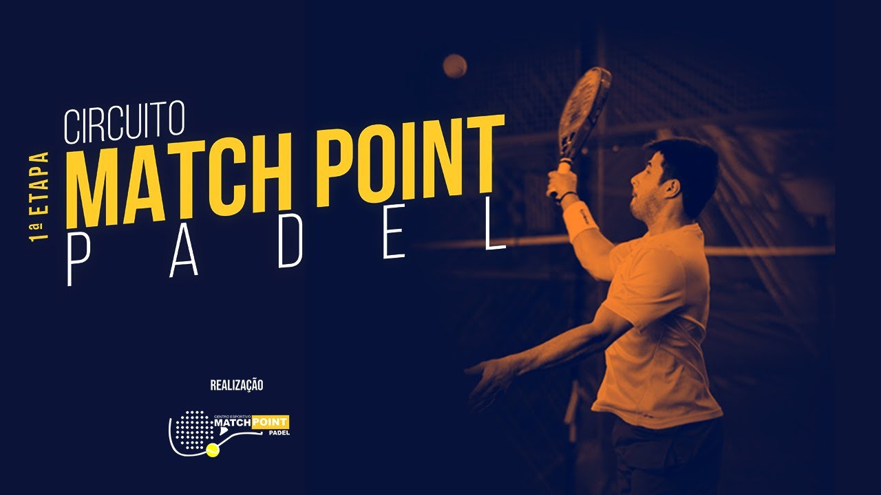 Transmissão ao vivo da 1ª Etapa do Circuito Match Point Padel - YouTube