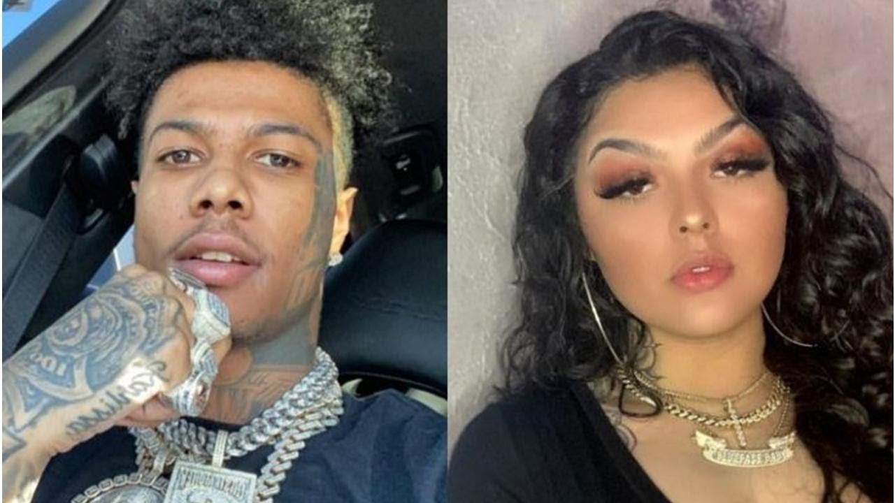 Blueface's Baby Mama looks angry, beats him up in Mother's Day video ...