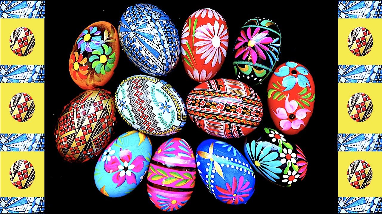 Eastern European Eggs | Pysanky Tradition | Relaxing Review ...