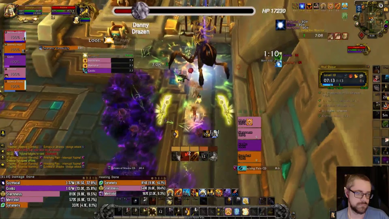 🔶🔵🔶 Pugging Mythic+ Keys on Alts - Prot War, Vengeance, Holy / Ret Pally - YouTube