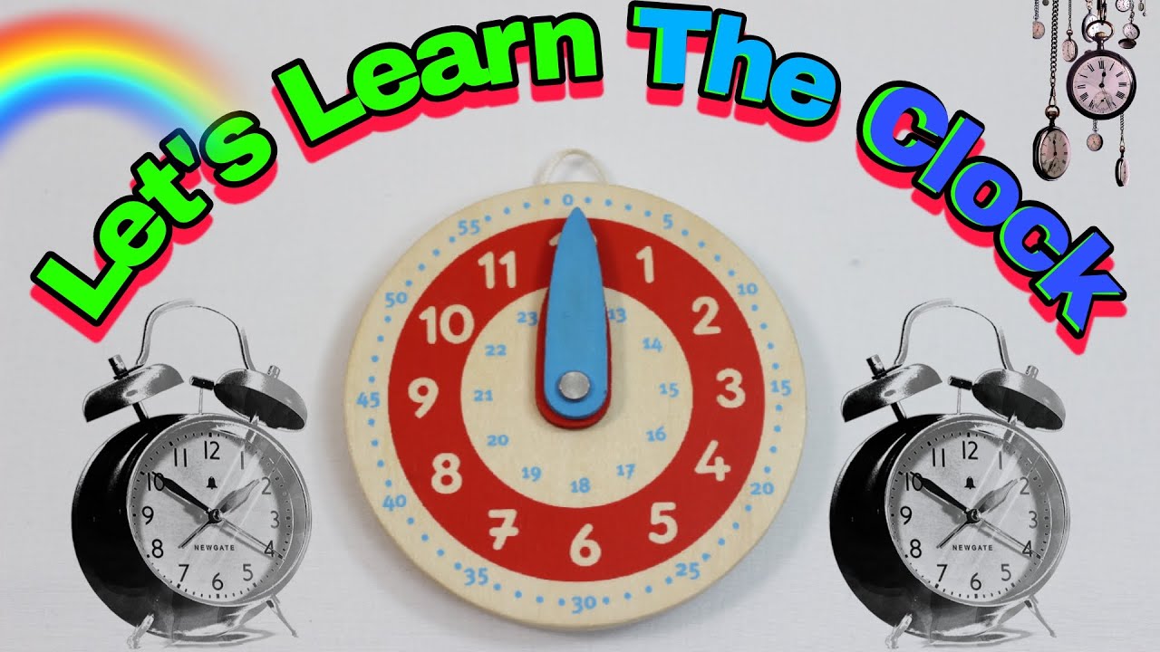 LET'S LEARN THE CLOCK ¦ Analog Clock Practice For Kids ¦ JUST FOR KIDS ...