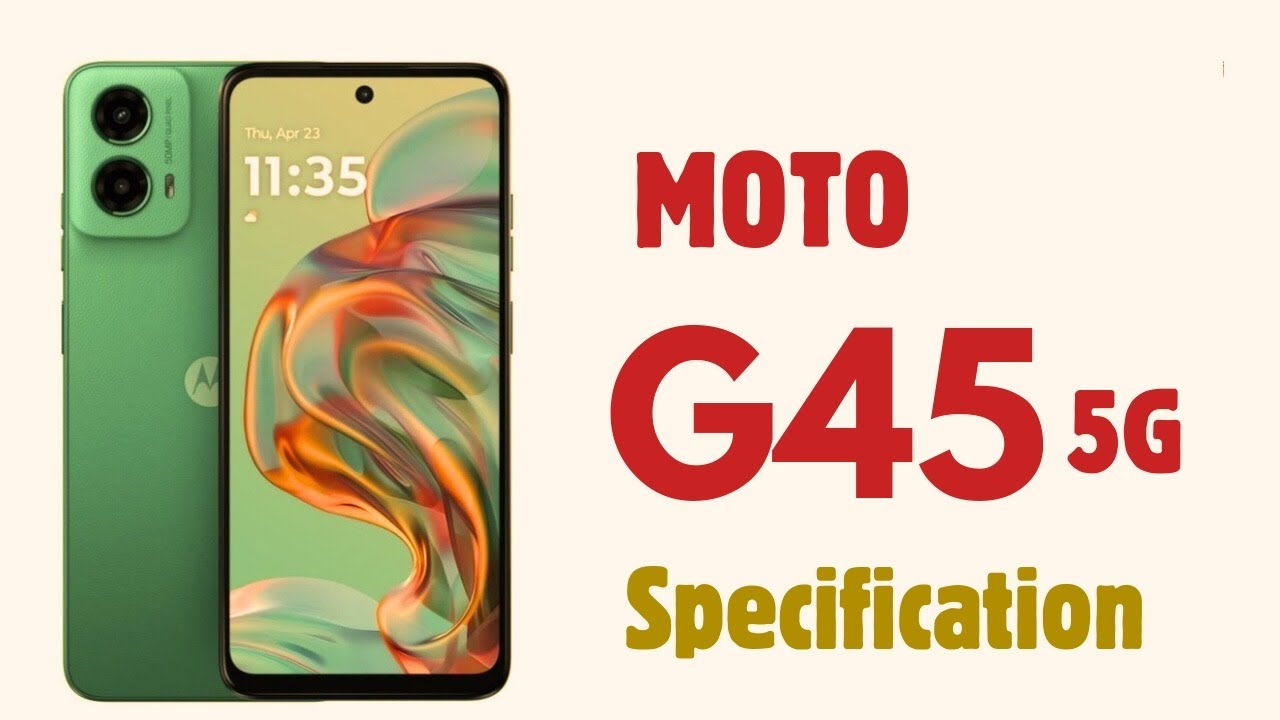 Model Moto G45 5G | Specification, Design, features Official look ...