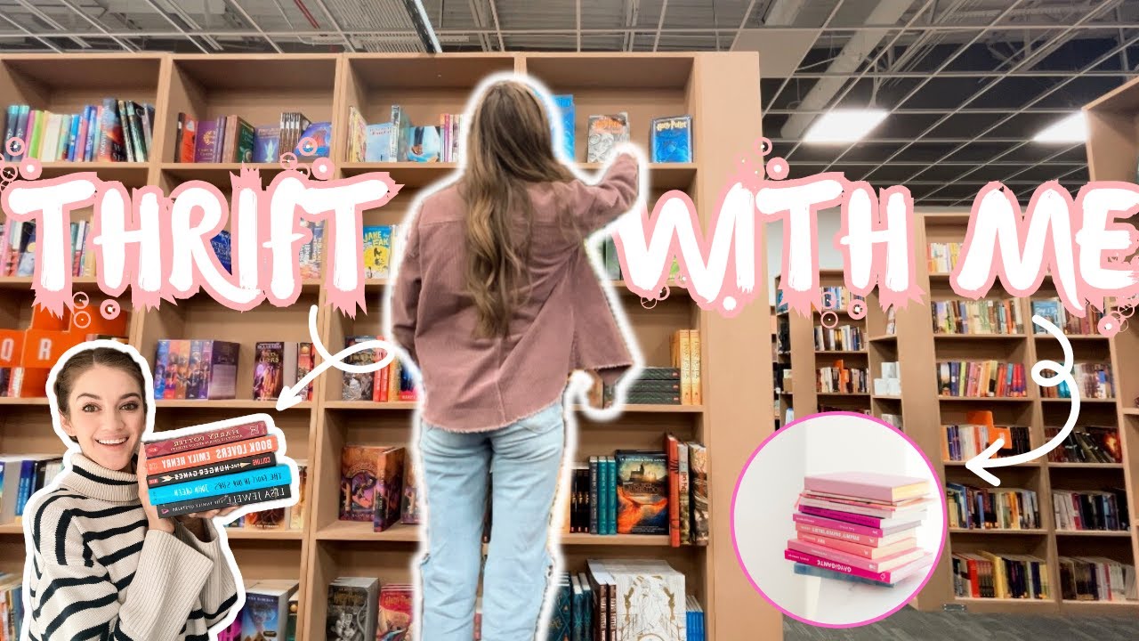 HUGE BOOK SHOPPING HAUL | 27 BOOKS FOR $50 📚 | BOOK THRIFTING VLOG ...