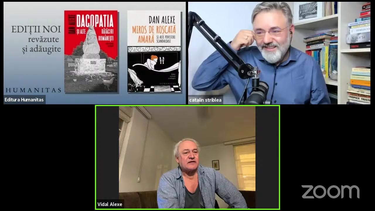 Dan Alexe în dialog cu Cătălin Striblea despre volumul „Dacopatia și ...