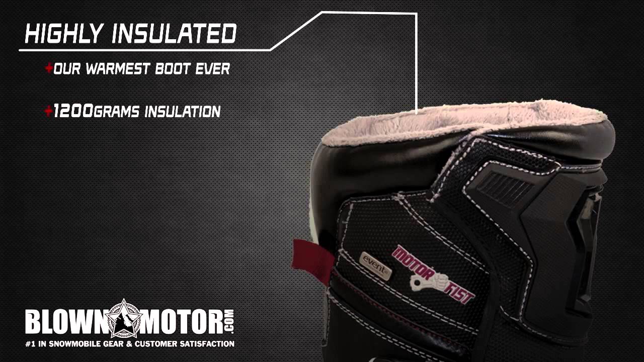 [MOTORFIST] Redline Boot - YouTube