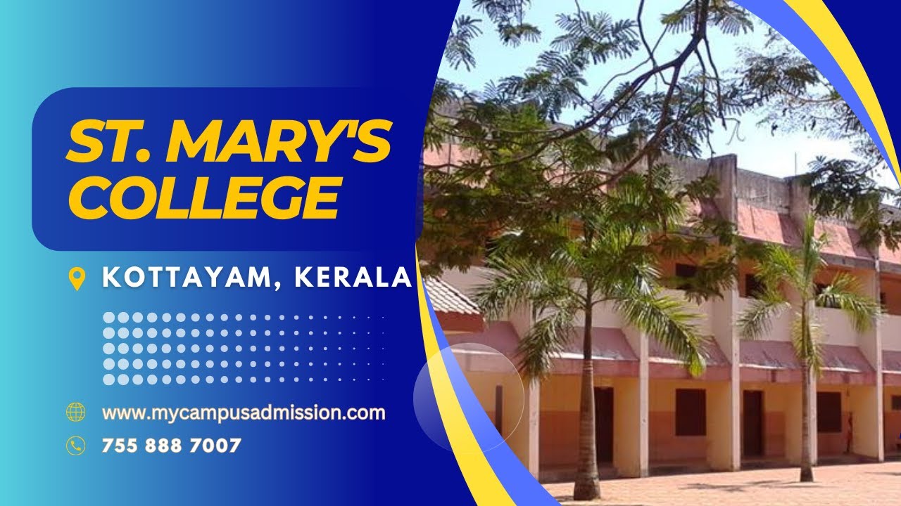 St Mary's College - Manarcaud | mycampusadmission.com - YouTube
