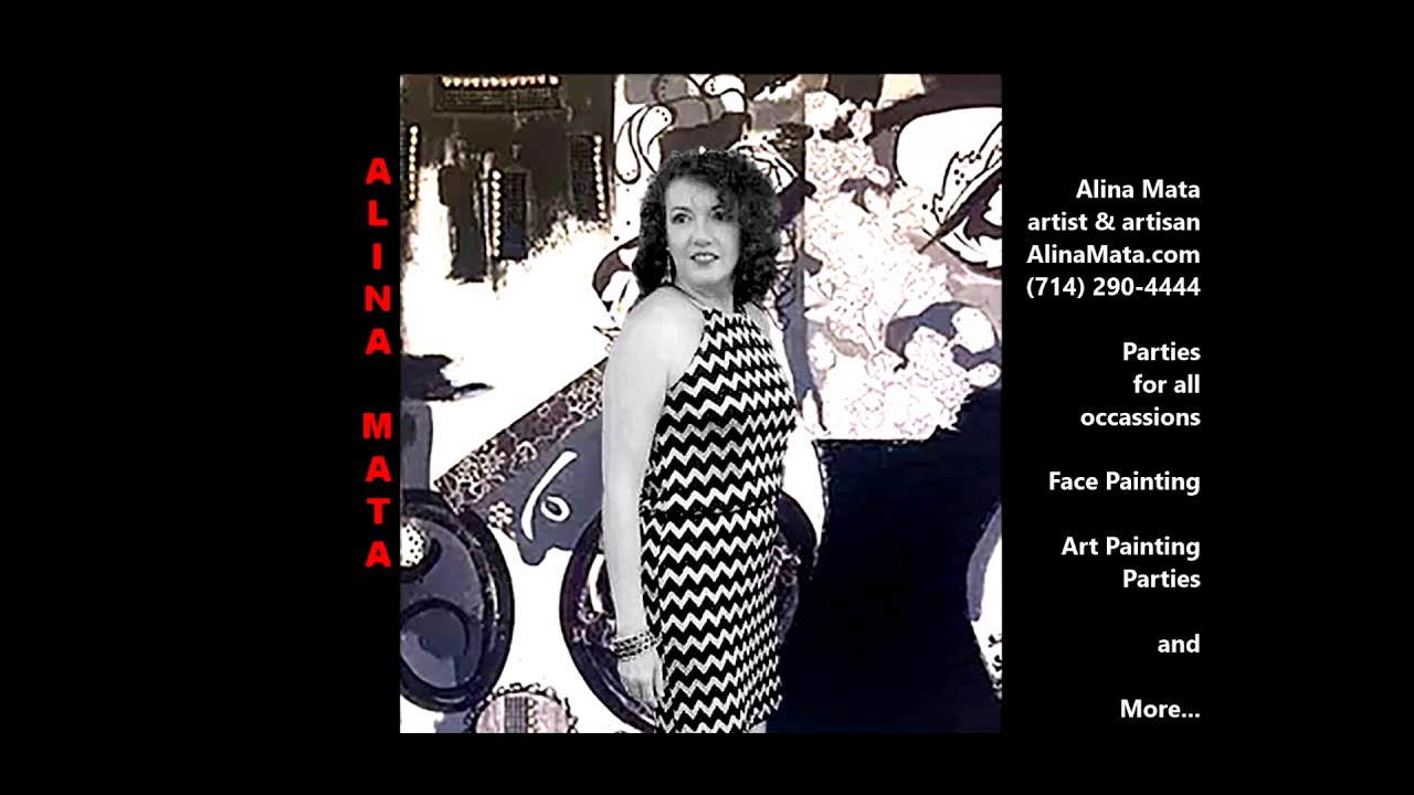 Alina Mata Face Painting and Painting Party 2020 - YouTube