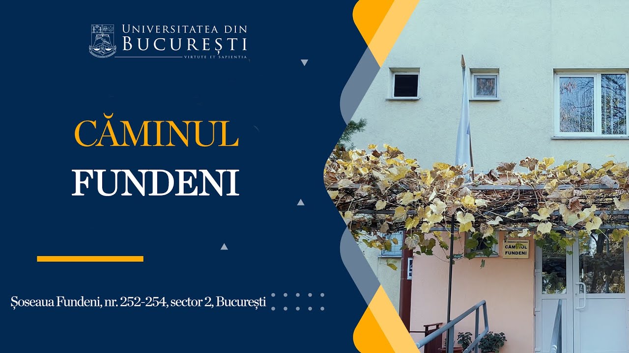 Căminele Universității din București | Căminul Fundeni - YouTube