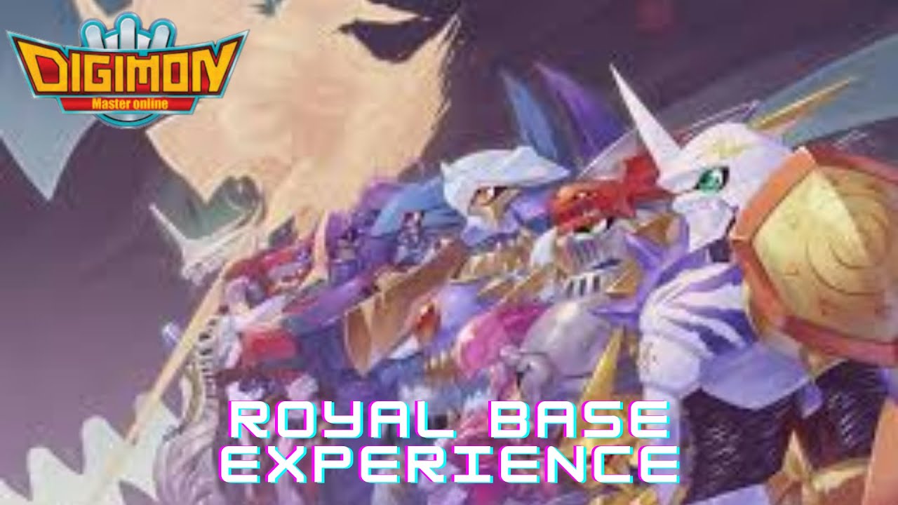 Digimon master Online | Royal Base (Easy) Experience 1st Time - YouTube