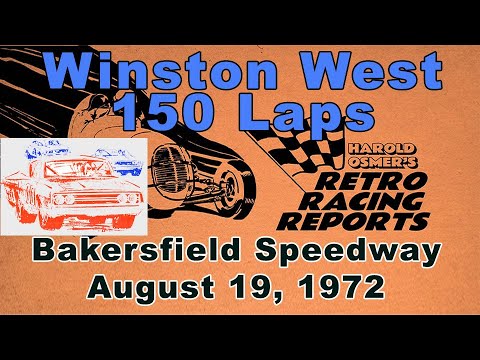 NASCAR Winston West @ Oildale, August 1972 - Owen Kearns details the ...