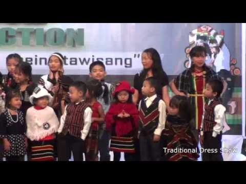 paite traditional dress show (naupangte) - YouTube