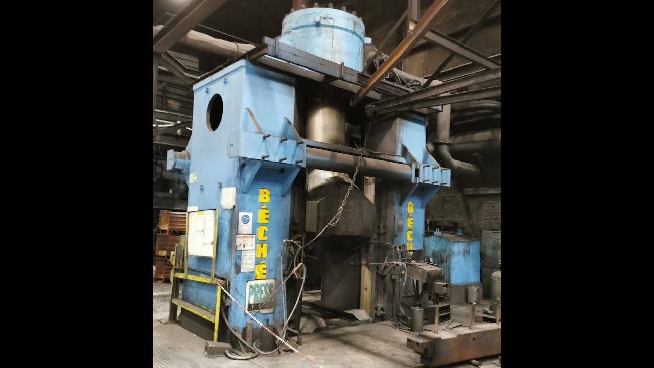 Counterblow hammer Beche DG 25H - 25 ton - Dabrox.com - YouTube