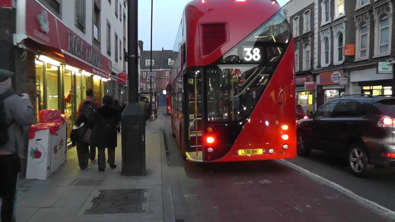 New Bus For London LT2 Hybrid LT61BHT Route 38 Arriva London North ...